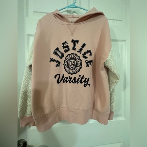 Justice | Shirts & Tops | Justice Girls Hooded Sweatshirt | Poshmark